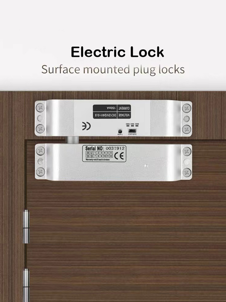 Electric Mortise Lock DC12V Fail Safe Electric Drop Bolt Lock Door ...