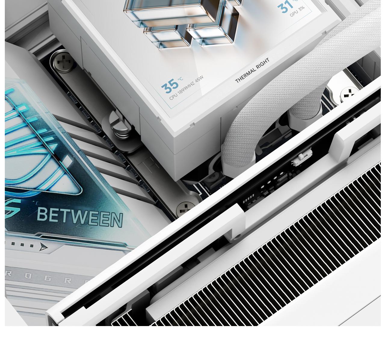 Thermalright PEERLESS VISION 360 UB ARGB White CPU Water Cooler 3.95 ...