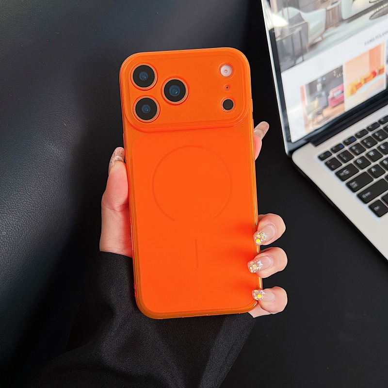 Instantly enlarged window ultra-thin TPU frosted semi transparent phone ...