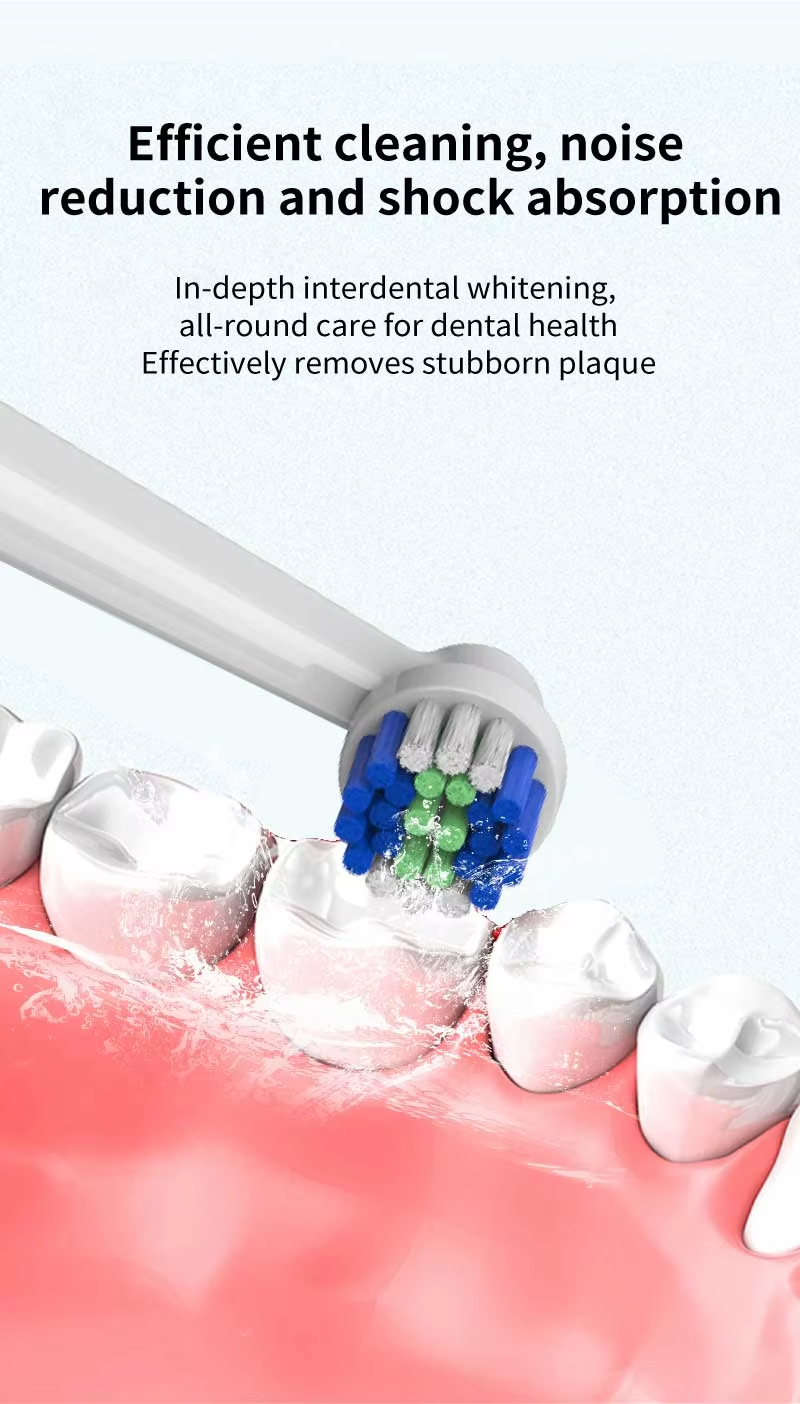 Hisoka Rotating Electric Toothbrush Effective Cleaning Soft Reach ...