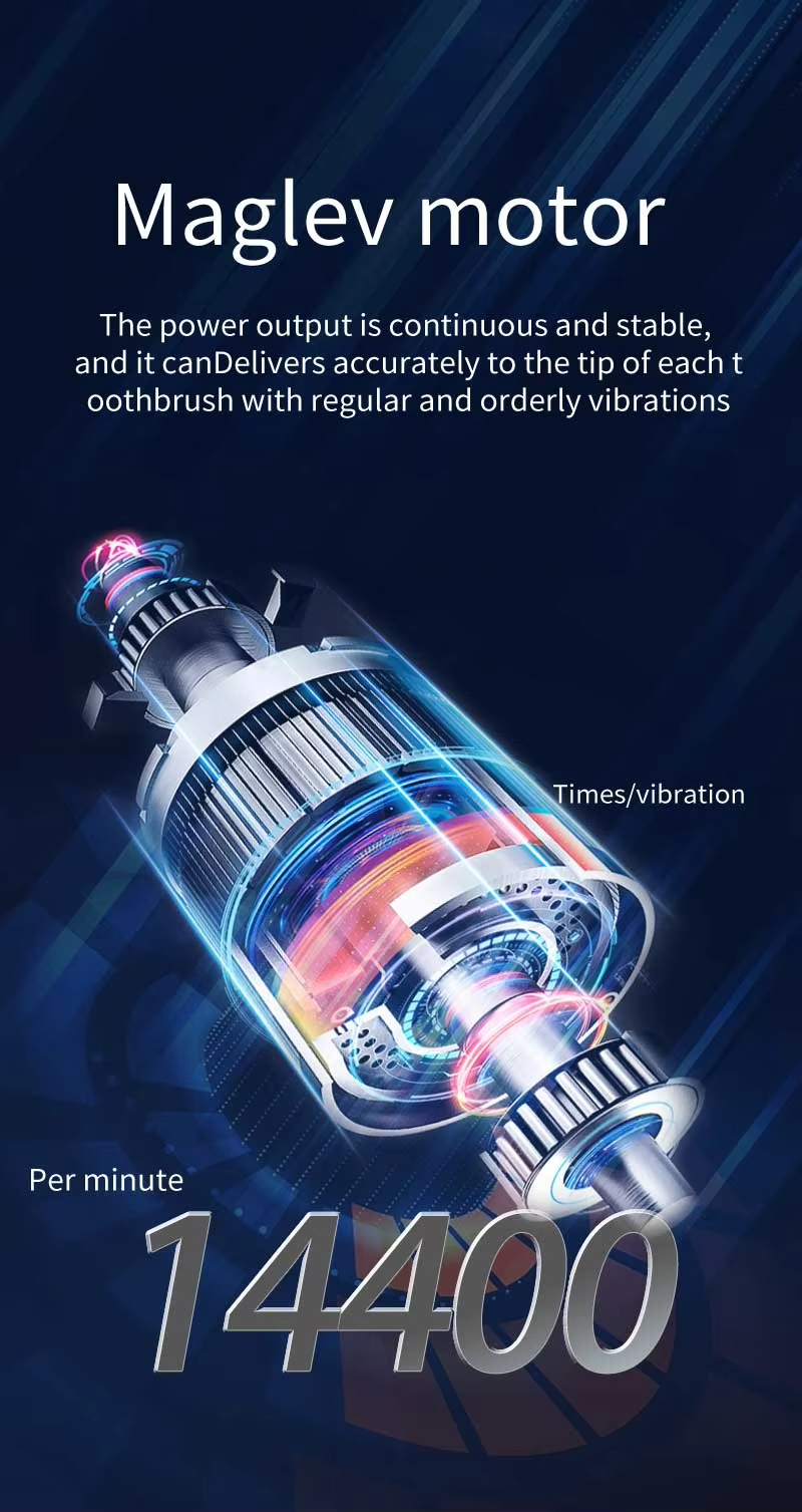 Hisoka Rotating Electric Toothbrush Effective Cleaning Soft Reach ...