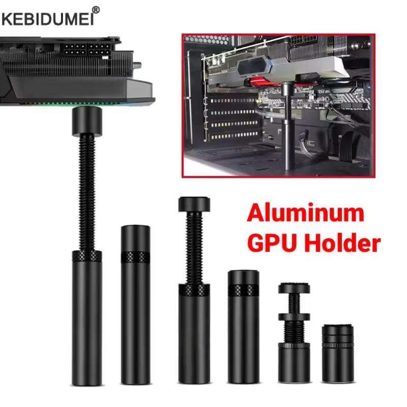 Aluminum GPU Holder Vertical Telescopic Rotating Stand Magnetic Bracket ...