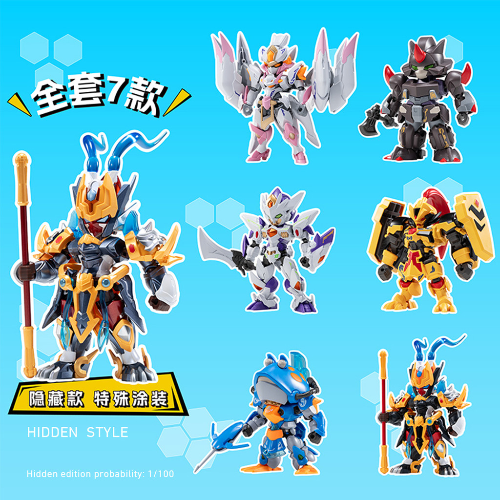 HIPLAY MOTOR UNCLEAR MNC-A World Vol.2 Single Blind Box Figure | Shopee ...
