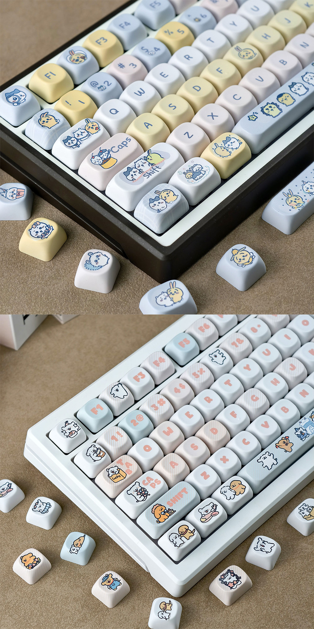 Sanrio Family Keycaps MOA Profile 130 Keys PBT Dye Sublimation Aula F75 ...