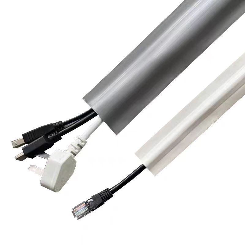 Floor cable tray, concealed cable management, prevents tripping over ...