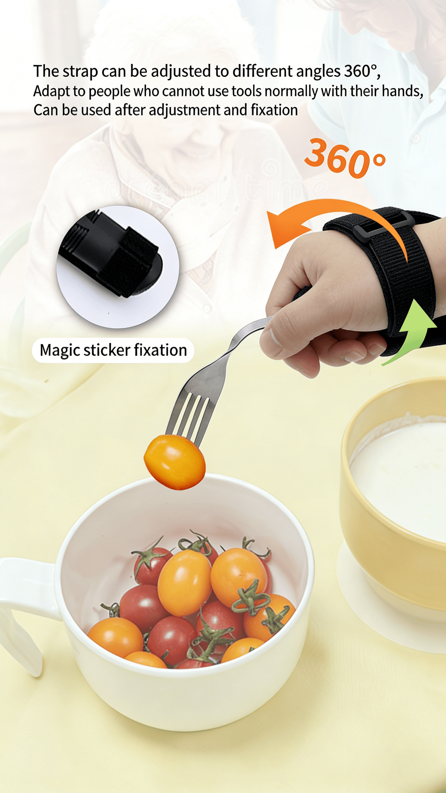 Exclusively for Disabled Elderly Food Aid Tableware Stainless Steel ...