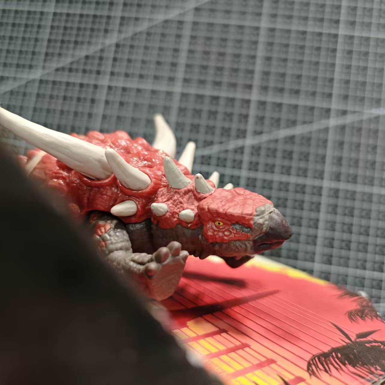 Jurassic World Toys Savage Strike Sauropelta Figure, Smaller Size with ...