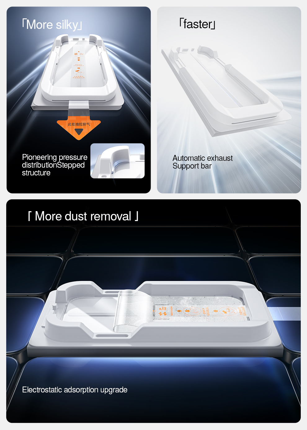 SmartDevil Quick Install Booklet Tempered Glass For iQOO Neo 11/13 ...