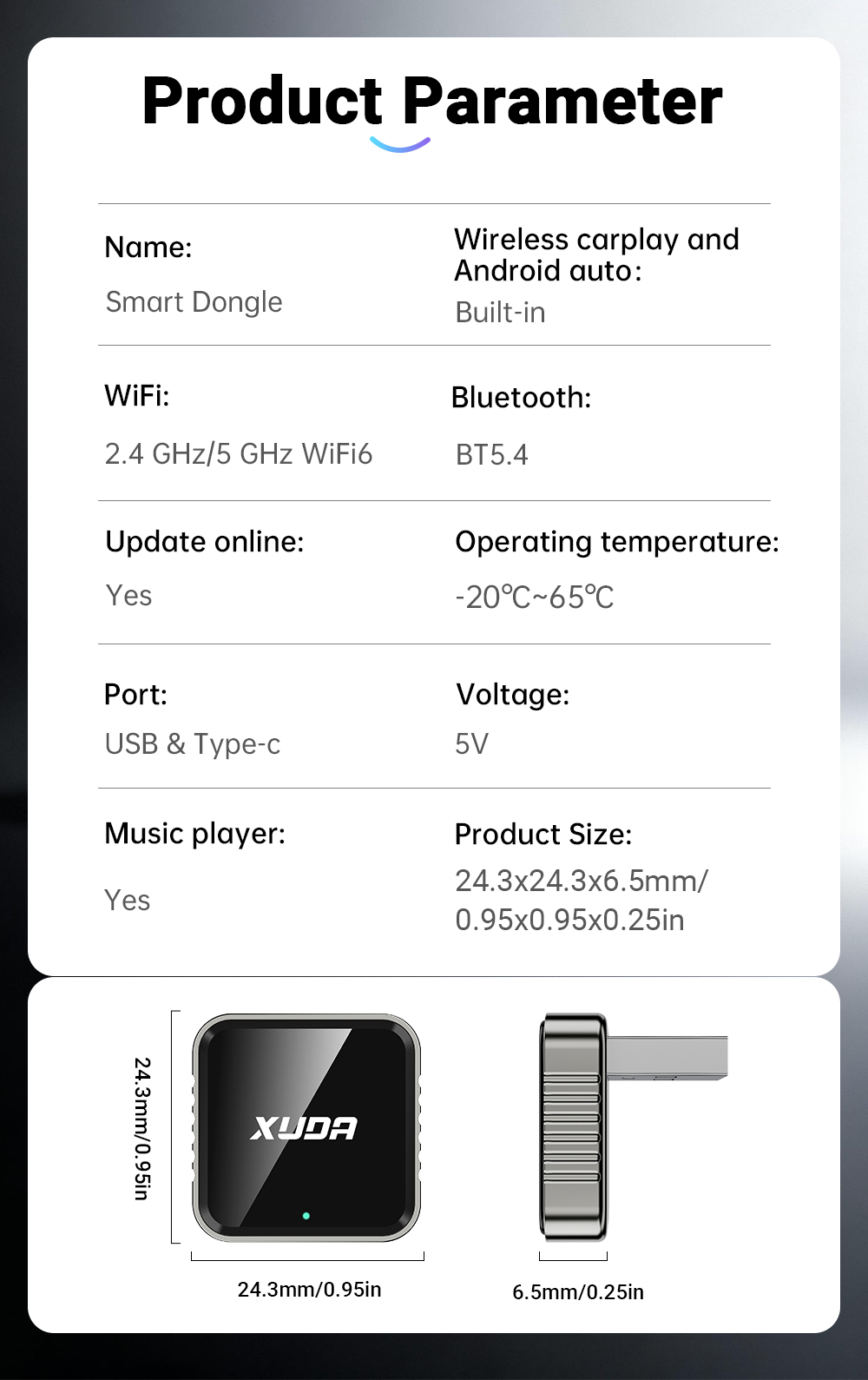 Wireless CarPlay/Android Auto Adapter 2025 New Wireless Carplay Support ...