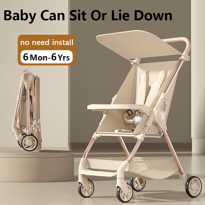 Stroller Baby Lightweight Foldable Sturdy Portable Travel Strollers for ...