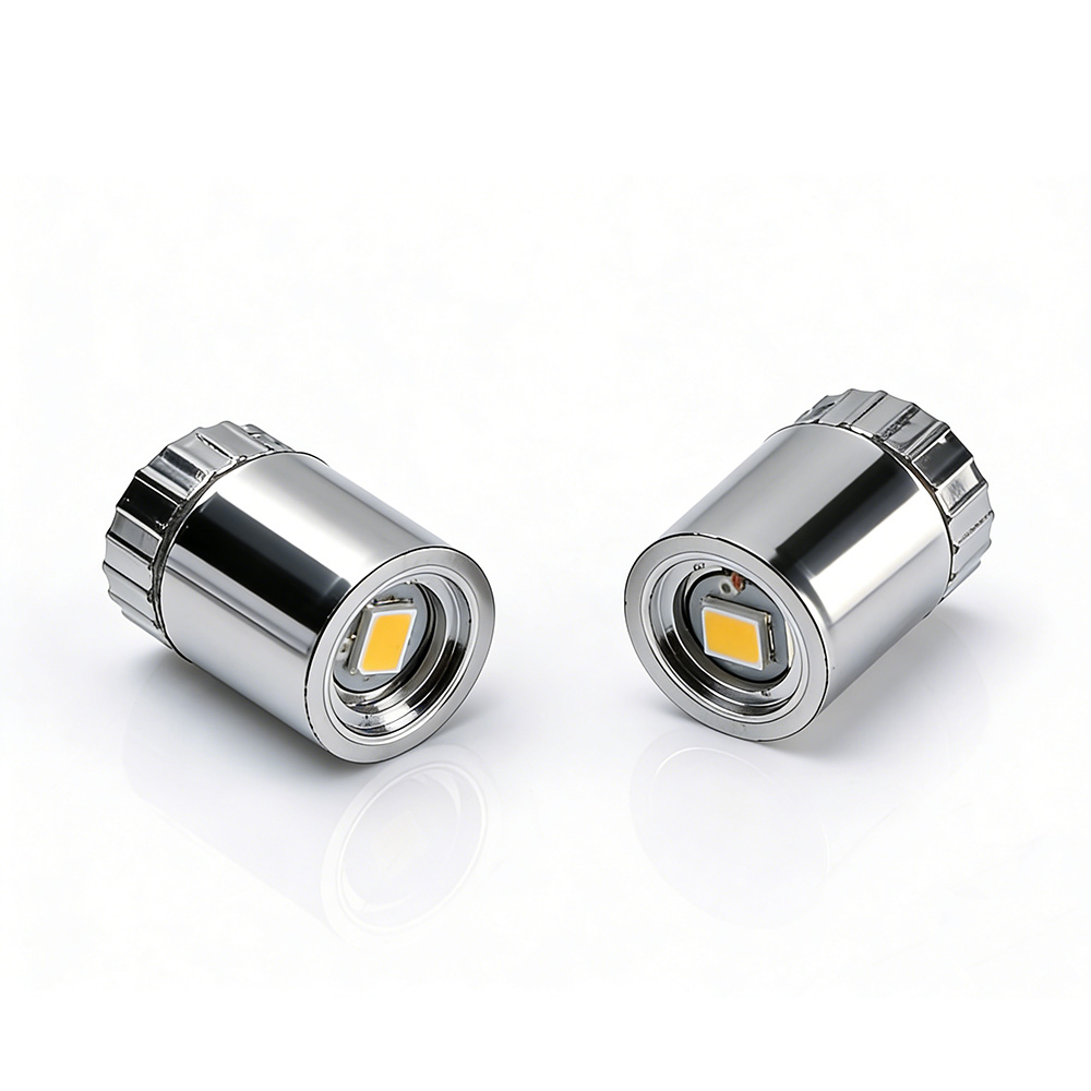 6PCS Miniature LED Lamp - Rotating Switch, Warm Light (2500K) Spotlight ...