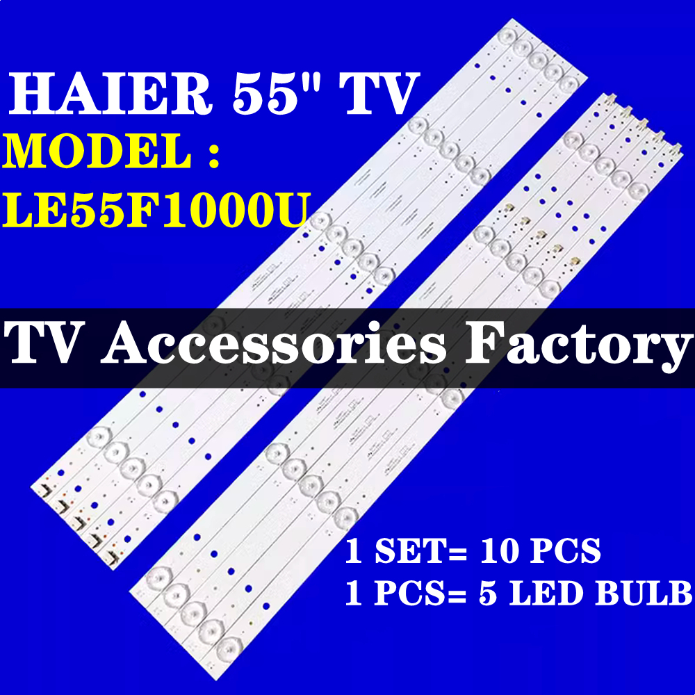 HAIER LE55F1000U 55 INCH LED TV BACKLIGHT ( LAMPU TV ) 55F1000 55F1000U ...