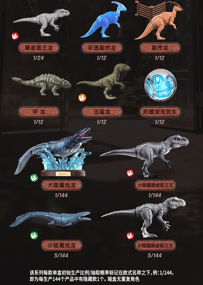 Jurassic World 02 Dinosaur Figure Assembly Model kits TERRAVENTURE ...