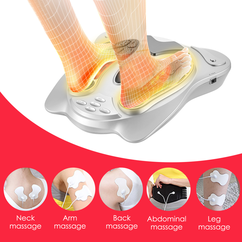 EMS Foot Massager For Neuropathy Pain Relief - Reduce Legs Soreness And ...