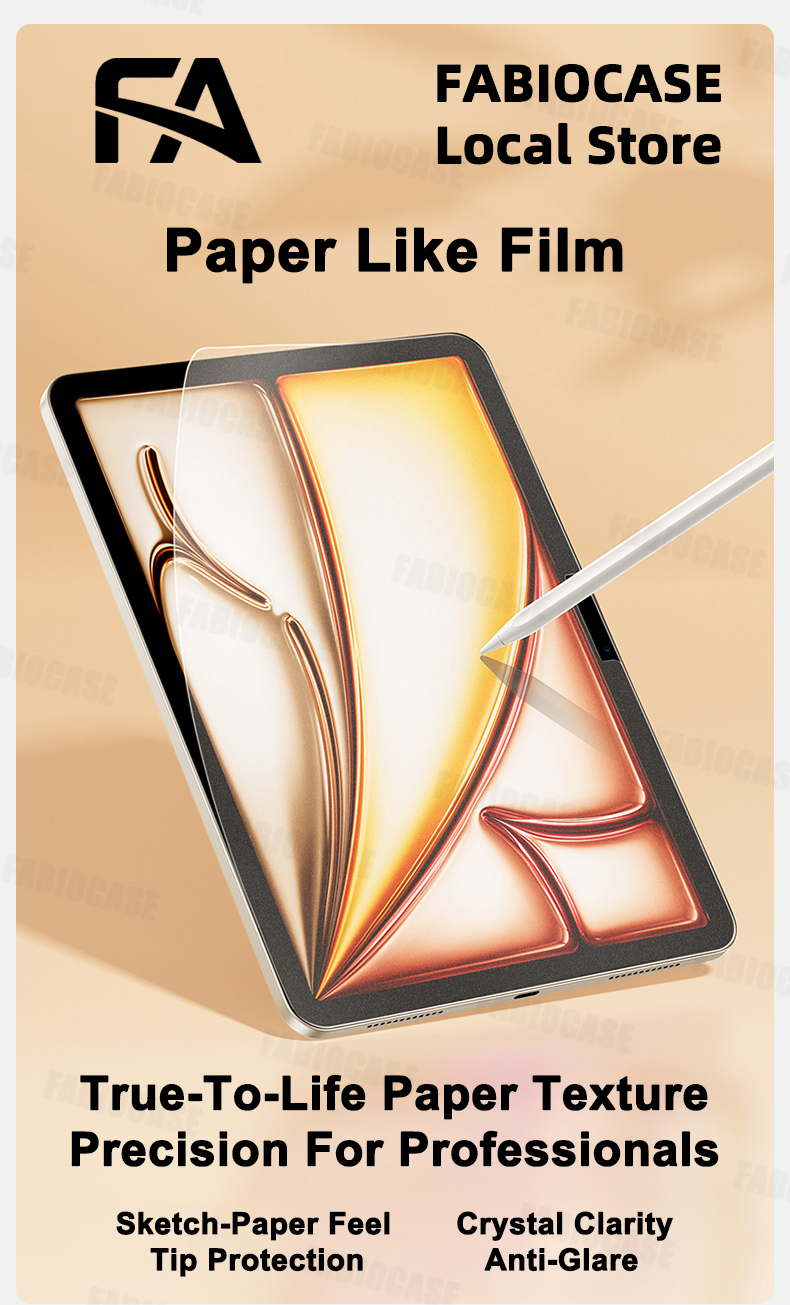 FABIOCASE Matte Paper Like Screen Protector For HONOR Pad X9a 11.5 10 ...