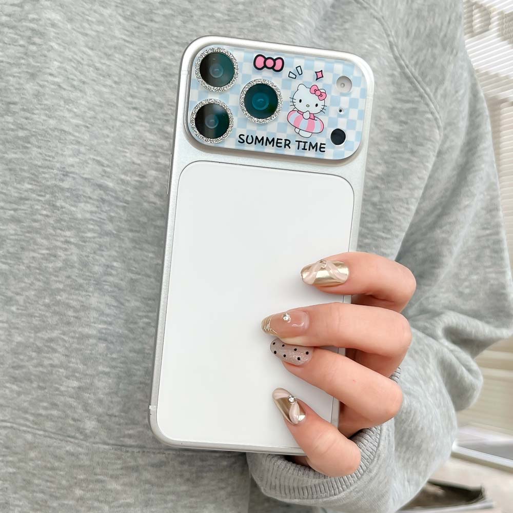 17ProMax cute hello kitty pattern imd lens protective film compatible ...