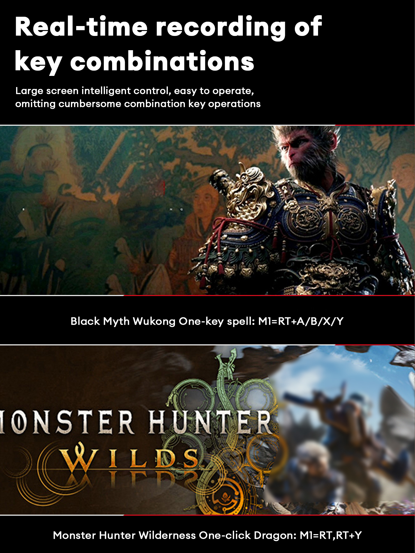 PHILIPS DLK5090 Tri-Mode Wireless Gamepad Ultra-Low Latency Dual Hall ...