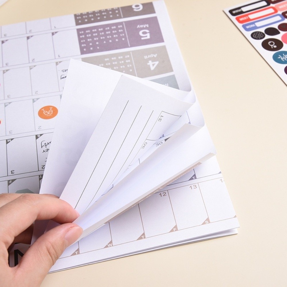 AOPHEKM Large Wall Calendar, Annual Planner 2026 Yearly Daily Calendar ...