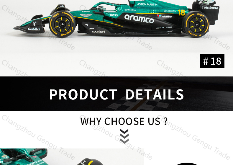 Bburago 1:43 2025 Aston Martin AMR25 F1 Formula Car Die Cast Vehicles ...
