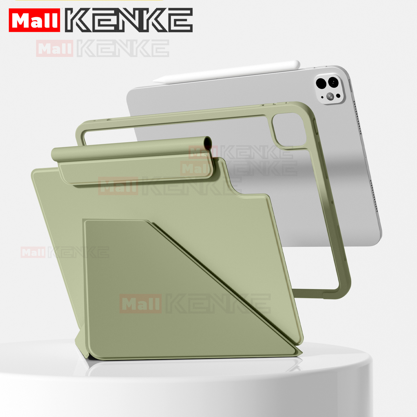 KENKE ipad case Detachable Magnetic Tablet Case，With border protection ...