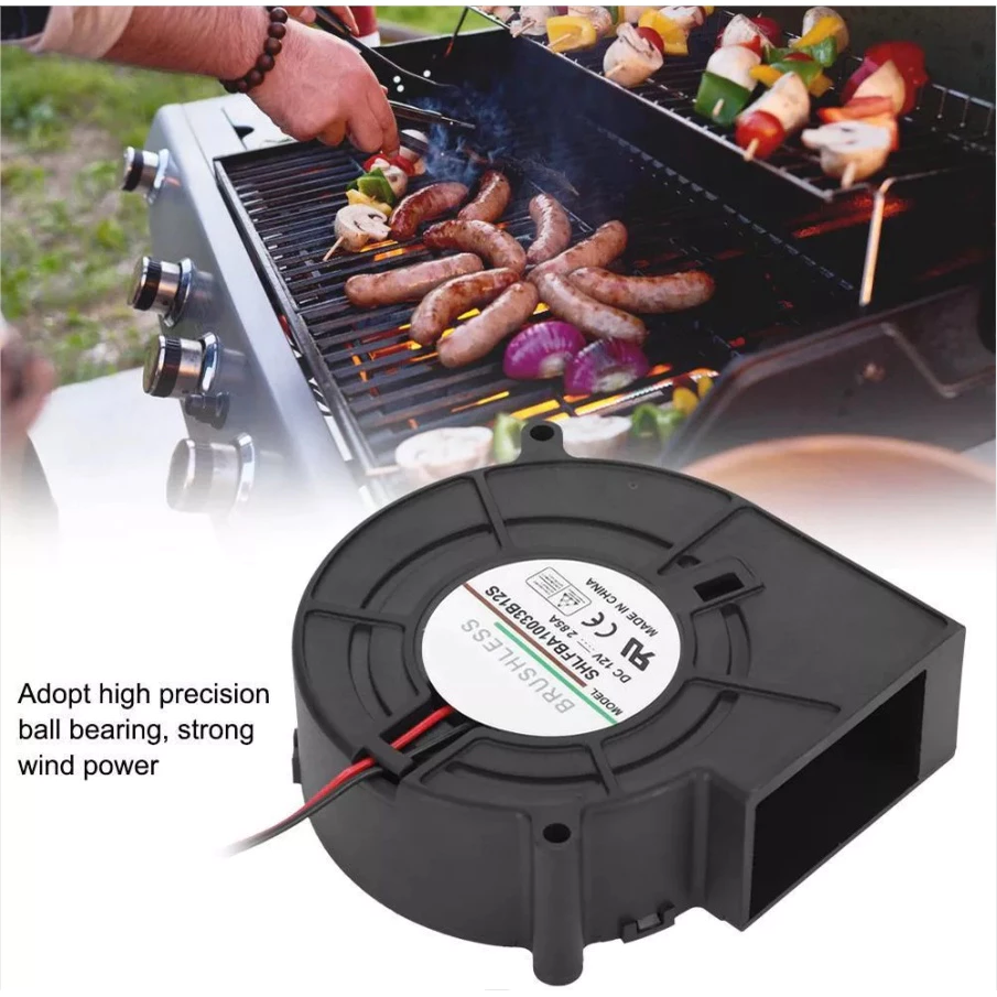 BBQ 12v 220v Blower Fan For Kalan Use Oil Portable 9733 Air Blower With ...