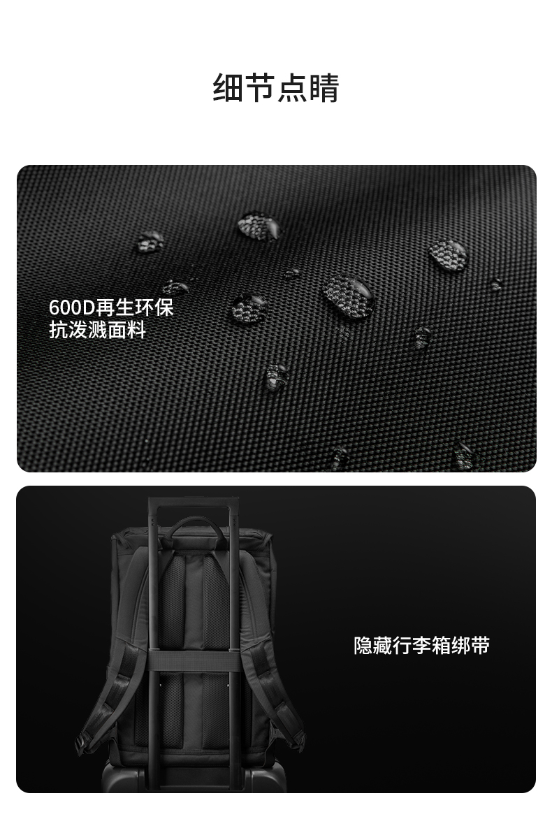 15.6 inch vintpack flap Laptop Backpack GTAI- Can store and fit surface ...