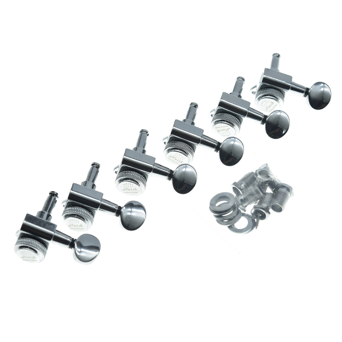 KAISH 6 Inline 18:1 Locking Tuners Tuning Keys Guitar Locking Tuning ...