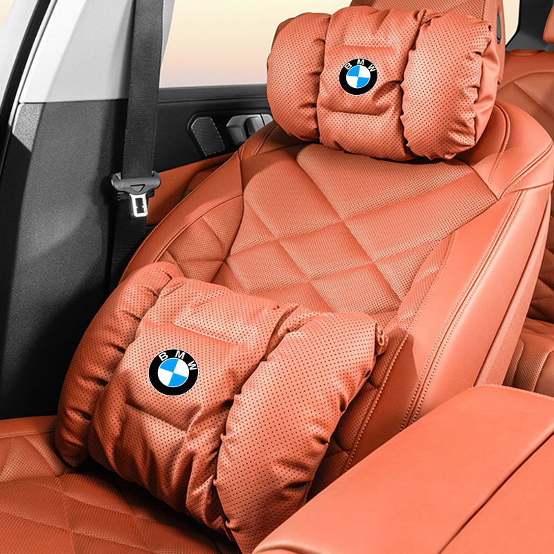 Advanced Sensory Bubble Cotton Car Headrest Anti-Stain Leather Neck ...