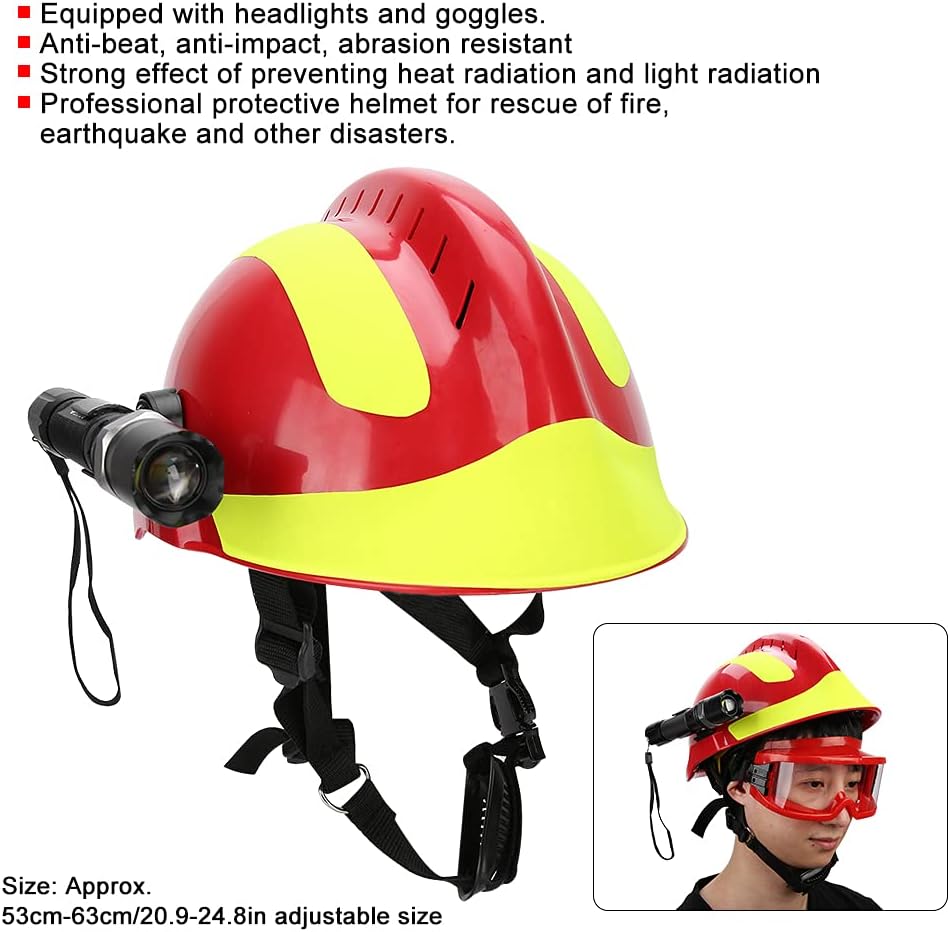 F2 Emergency Rescue Helmet Firefighter Safety Helmets Workplace Fire ...