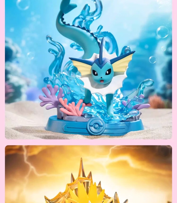 Pokémon: Let's Adventure, Sylveon Series Figure Blind Box, Full Set of ...