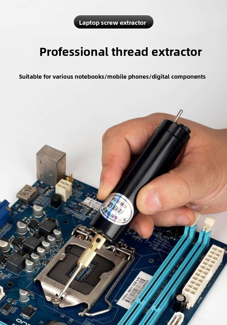 Laptop Screw Slider Extractor Mobile Phone Motherboard Screw Extractor ...