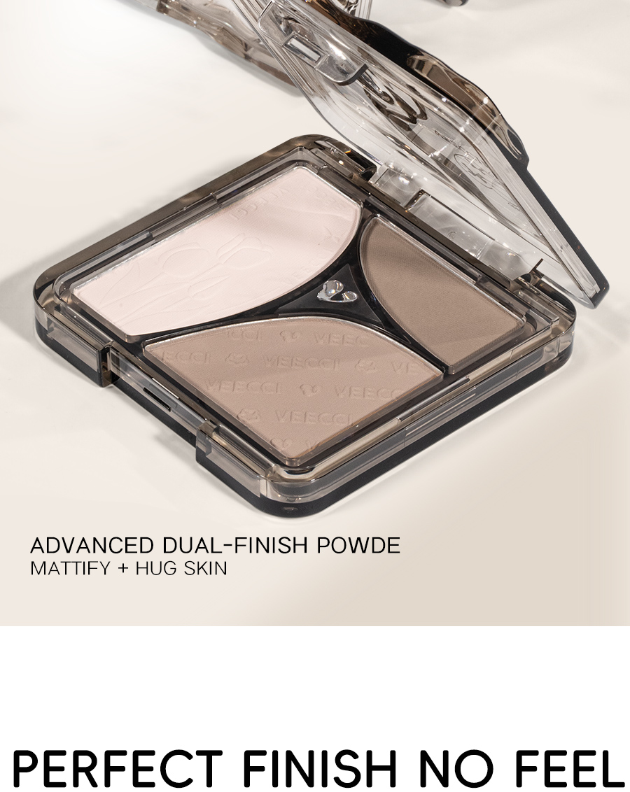 VEECCI Tri-Color Highlighter & Matte Face Contour Palette | Shopee Malaysia