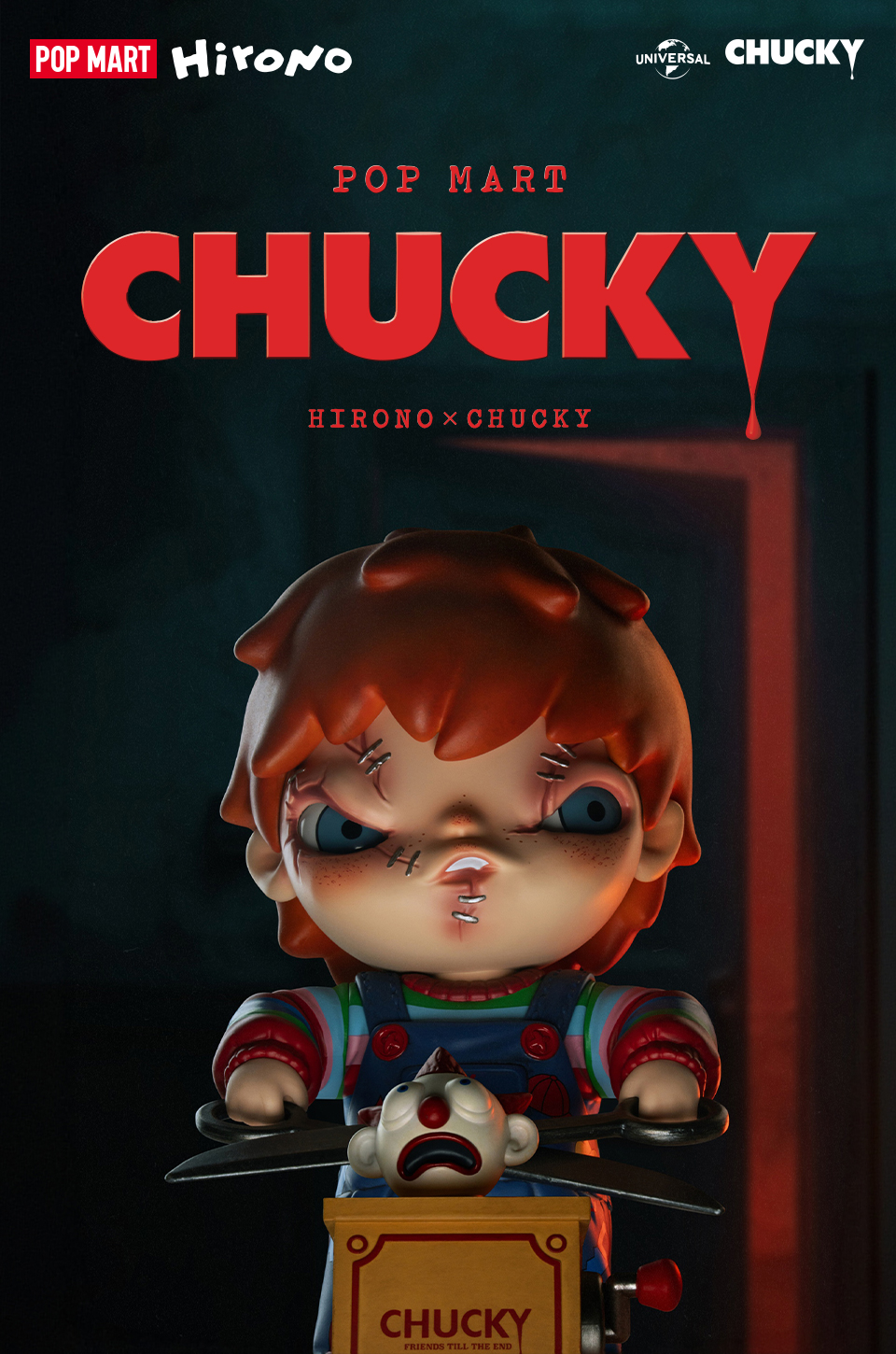 POP MART Hirono x Chucky Figurine | Shopee Malaysia