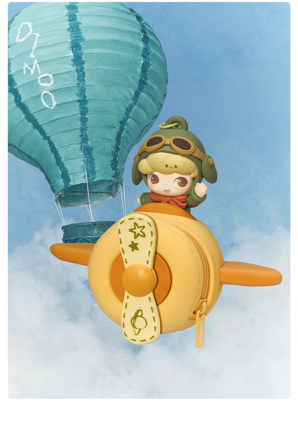 POP MART DIMOO Memories We Hold Series-Earphone Case | Shopee Malaysia