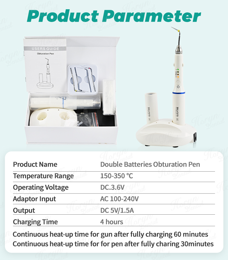 Dental Gutta Percha Obturation Pen Wireless Endo Heated Root Canal ...