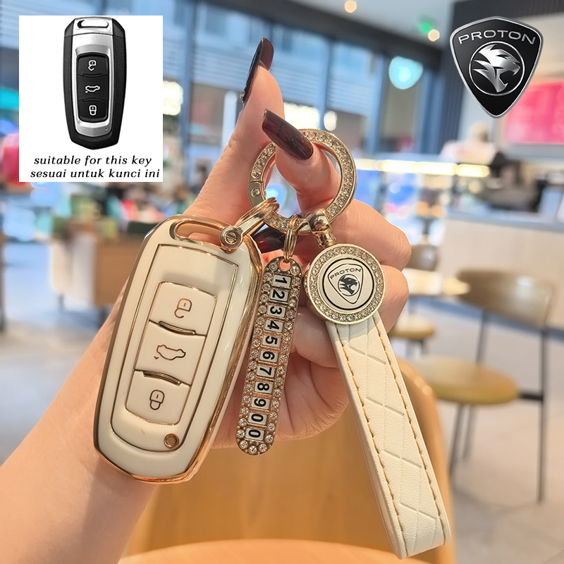 Proton X70 key remote case X70 X50 Exora Proton car key cover ...