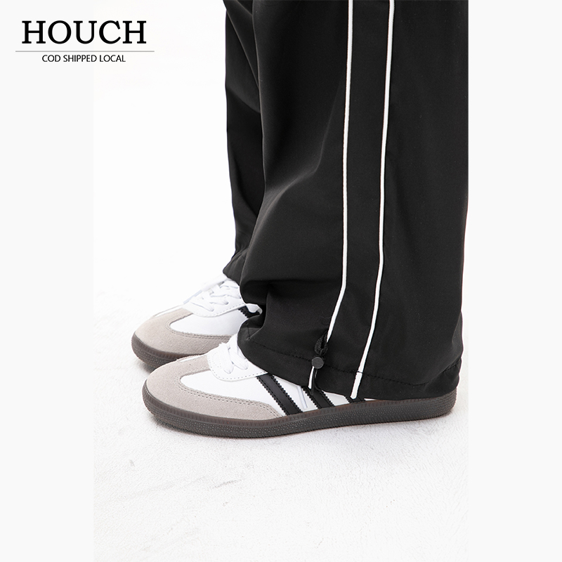 HOUCH COD Baggy Tracksuit Casual Pants Men Loose Wide-Leg Baggy ...