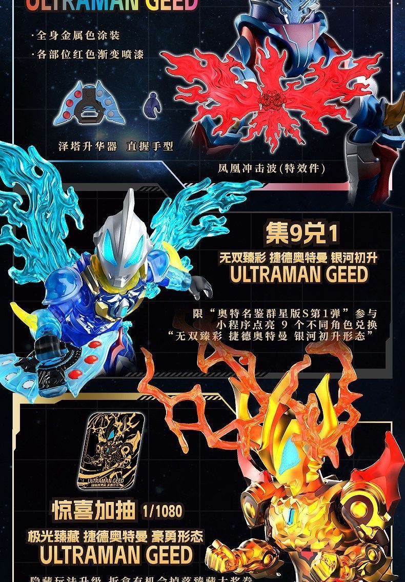 Selectable | Ultraman GV-S 01 Light Power Returns - blind Figure Geed ...