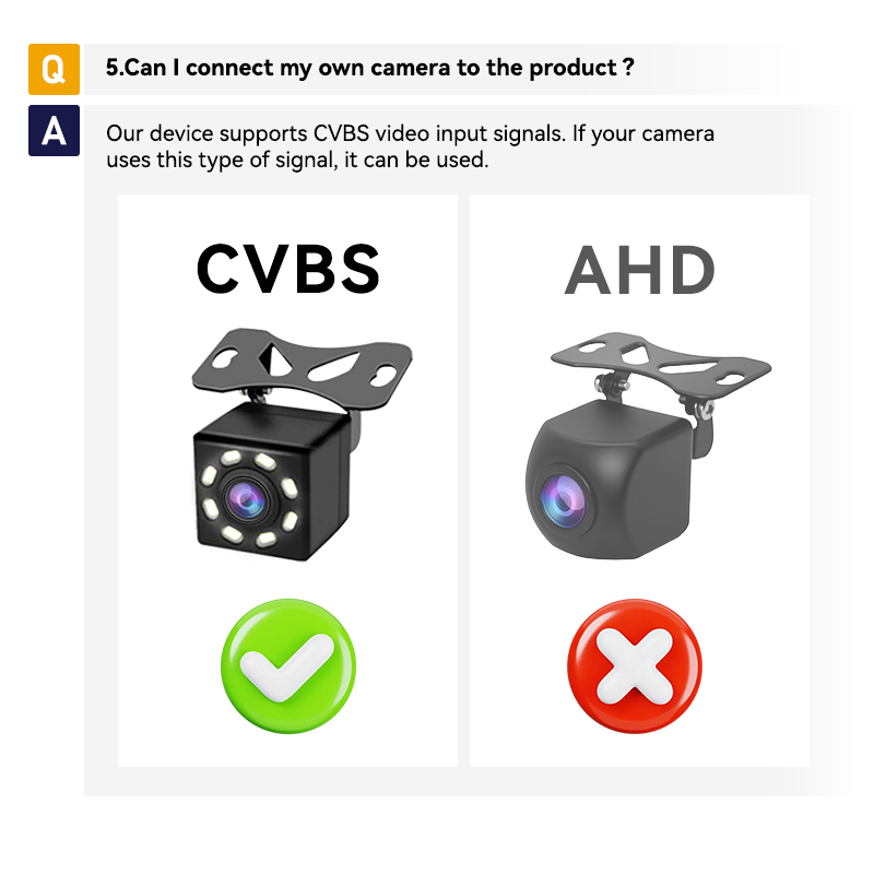 VENBES 7 Inch Wireless CarPlay Android Auto Multimedia Video Player ...