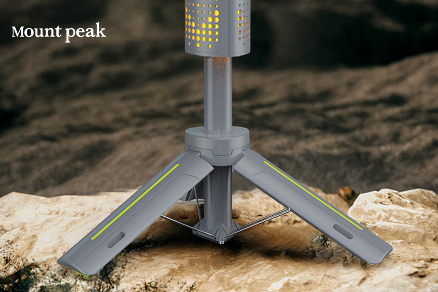 Camping lamp all terrain telescopic outdoor lighting LED Flashlight ...