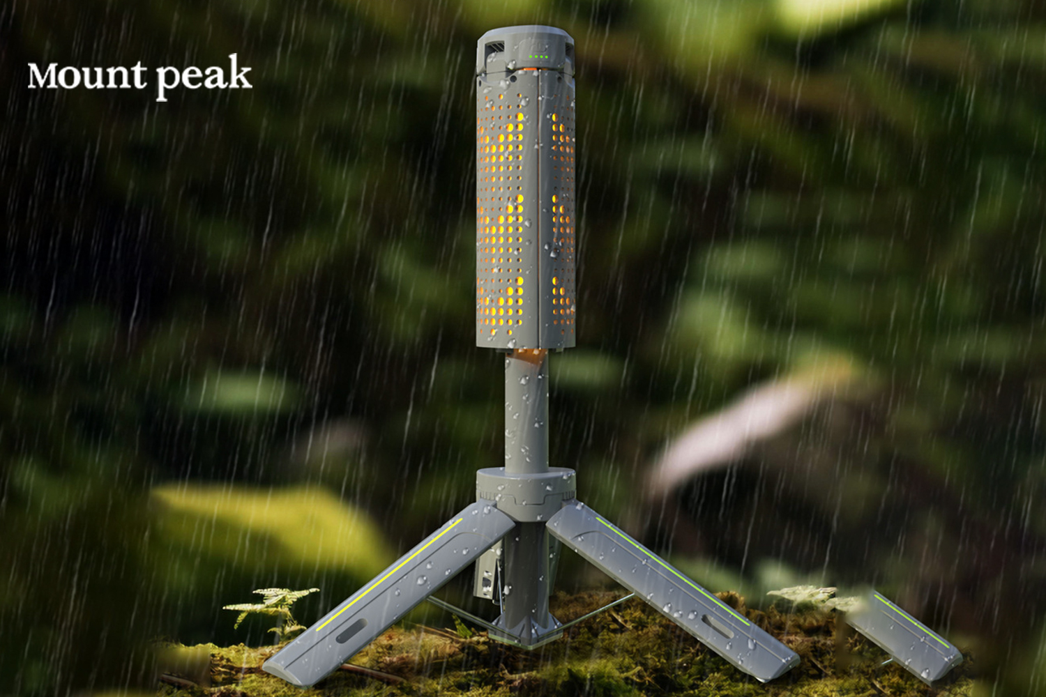 Camping lamp all terrain telescopic outdoor lighting LED Flashlight ...