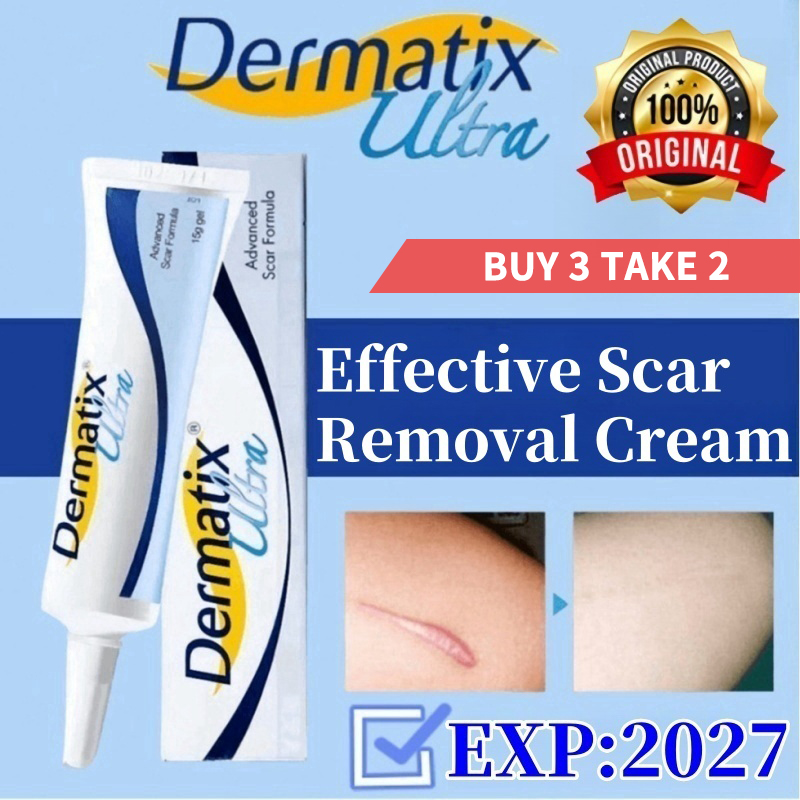 Dermatix Ultra Scar Gel 15g Dermatic Acne Scar Reduction Cream Advance ...