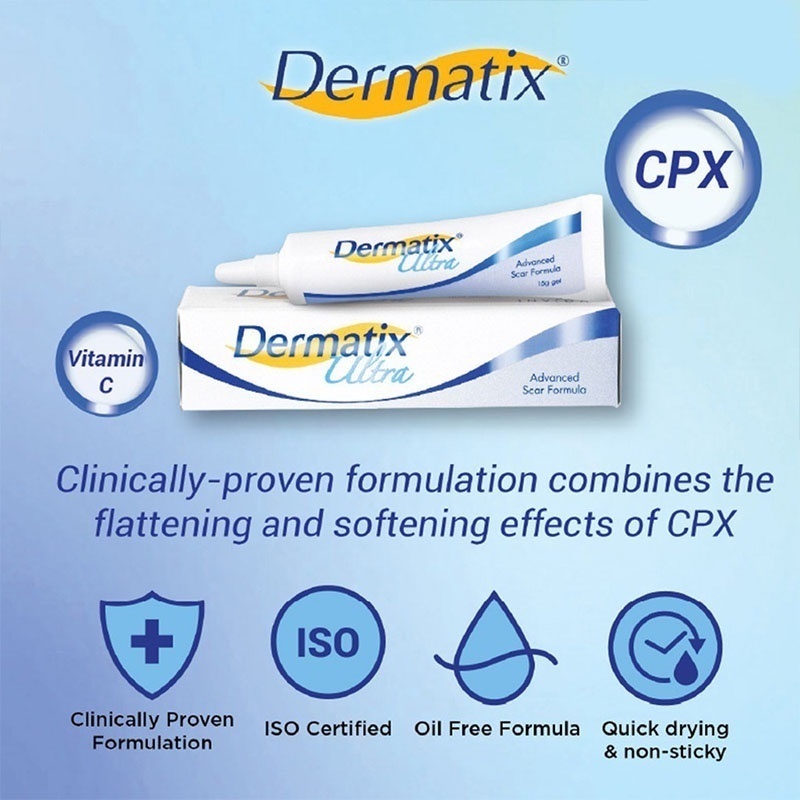Dermatix Ultra Scar Gel 15g Dermatic Acne Scar Reduction Cream Advance ...