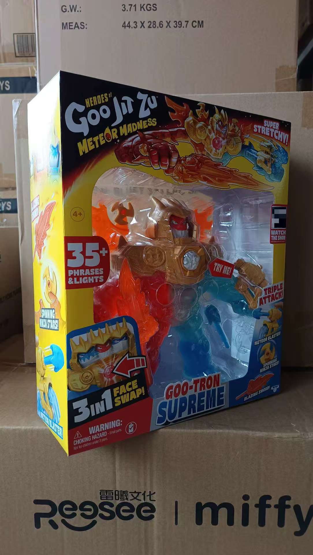 Heroes of Goo Jit Zu Goo-Tron Supreme Combines The Power of Blazagon ...