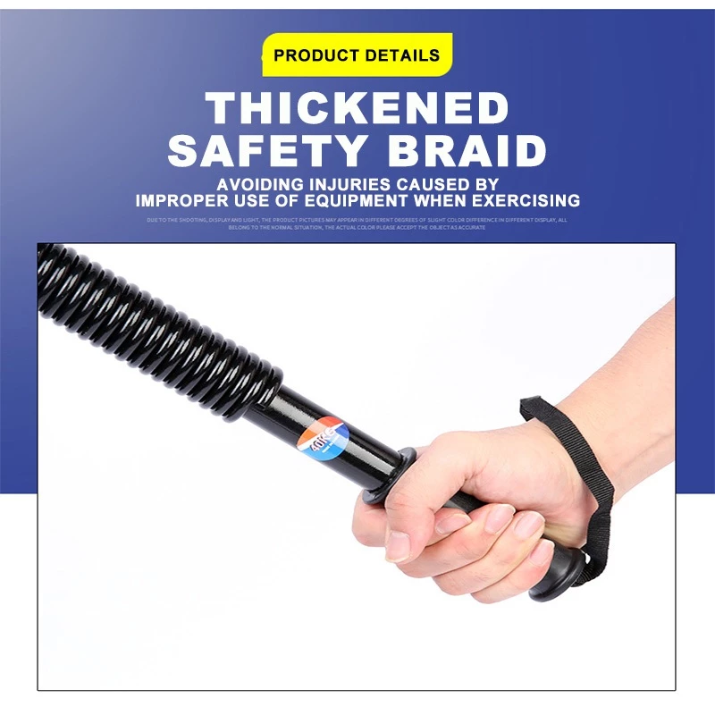 【Ready Stock】10-60kg Power Twister Spring Bar Bend Bar Resistance Bar ...
