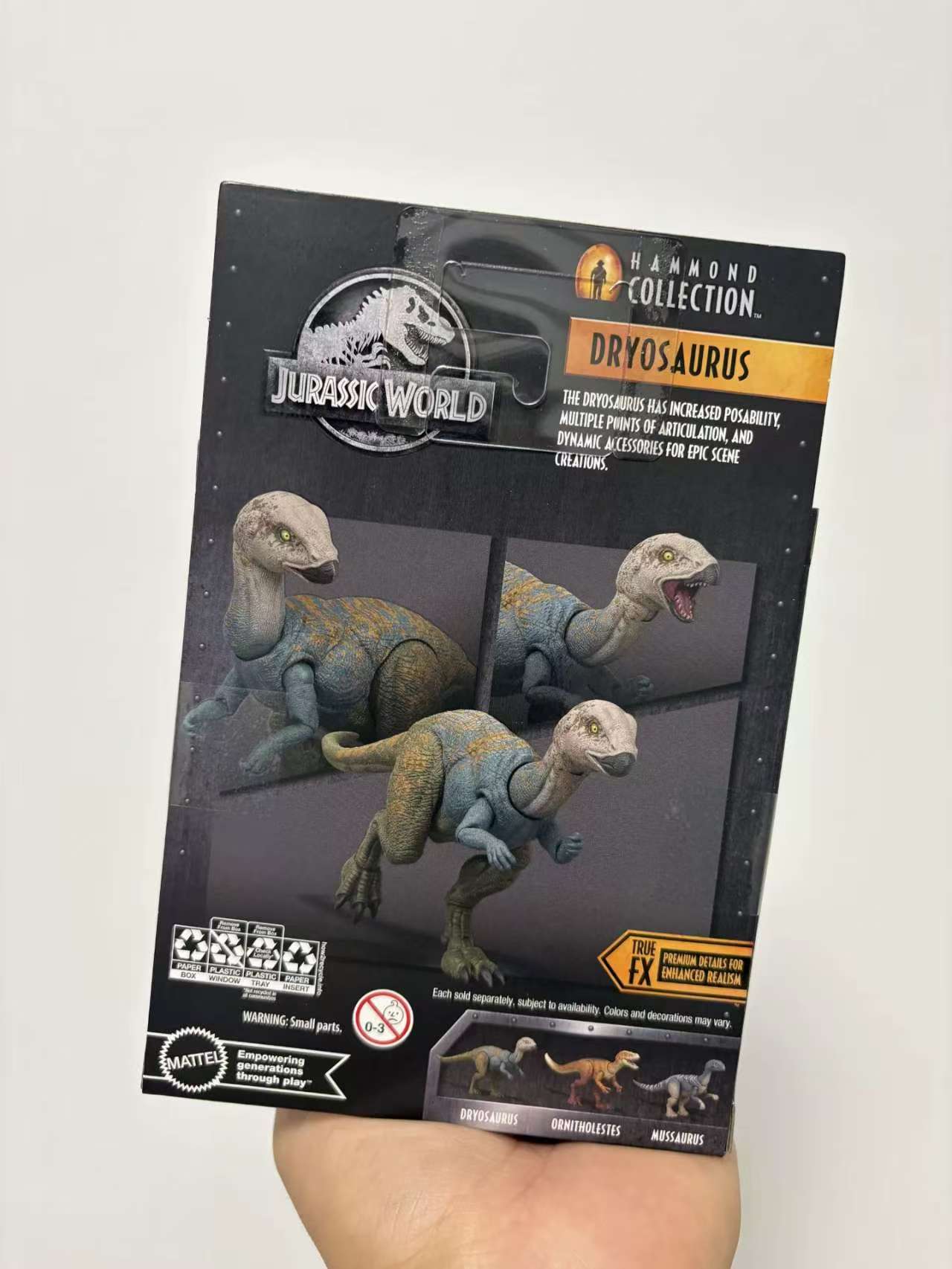 Jurassic World Hammond Collection Dinosaur Action Figure Dryosaurus ...