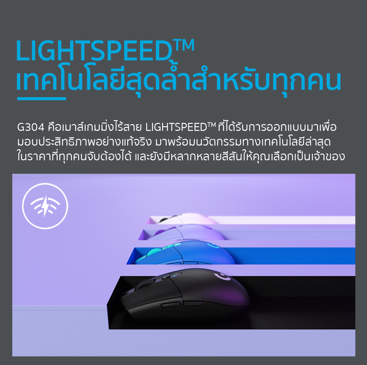 Logitech G304 Lightspeed Wireless Gaming Mouse/HERO Sensor/12000 DPI ...