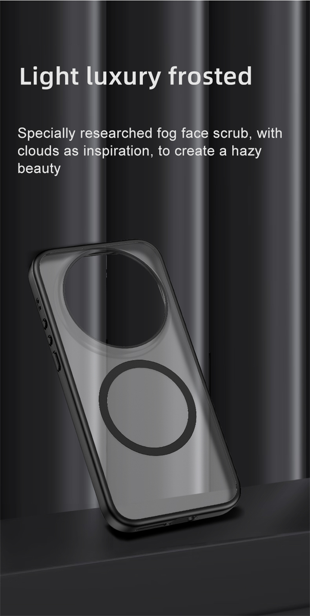 UFLAXE ICEY - For Xiaomi 17 Ultra Case - Matte Shockproof Hard Case ...