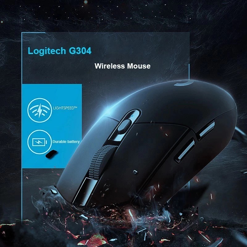 Logitech G304/G305 Lightspeed Wireless Gaming Mouse/HERO Sensor/12000 ...