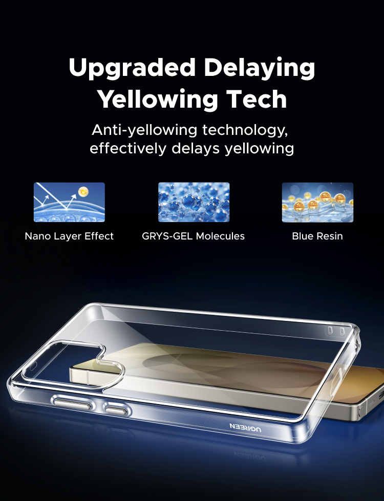 UGREEN Samsung Galaxy S26 Ultra Phone Protective Case Crystal Clear ...